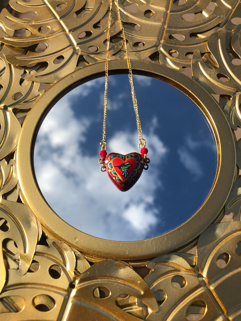 Corazón mini colibrí– Edith Orozco